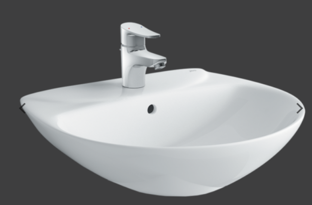 Chậu Rửa Lavabo Inax L-285V Treo Tường 497×426 mm